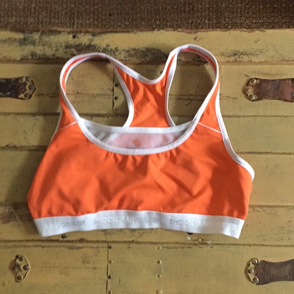 VSX | Tops | Vsx Victorias Secret Shock Sports Bra M 36b Retro Workout ...